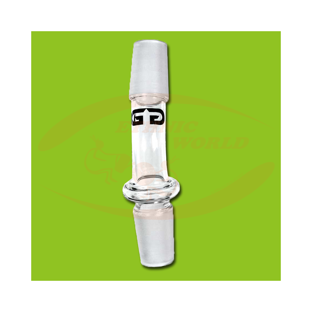 Glass tube - Male Adapter CURVED (18.8mm-18.8mm) - Ethnic World