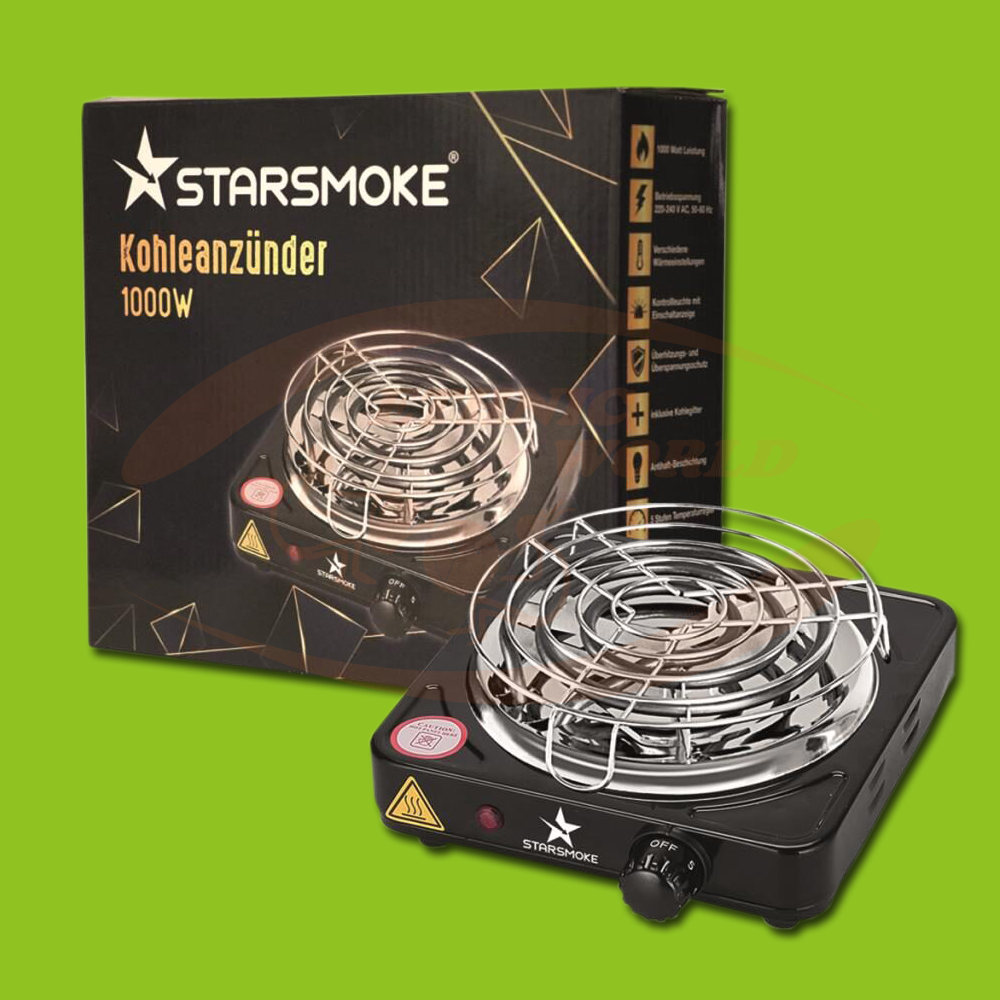 Starsmoke Electric Charcoal Lighter - 1000 W - Ethnic World