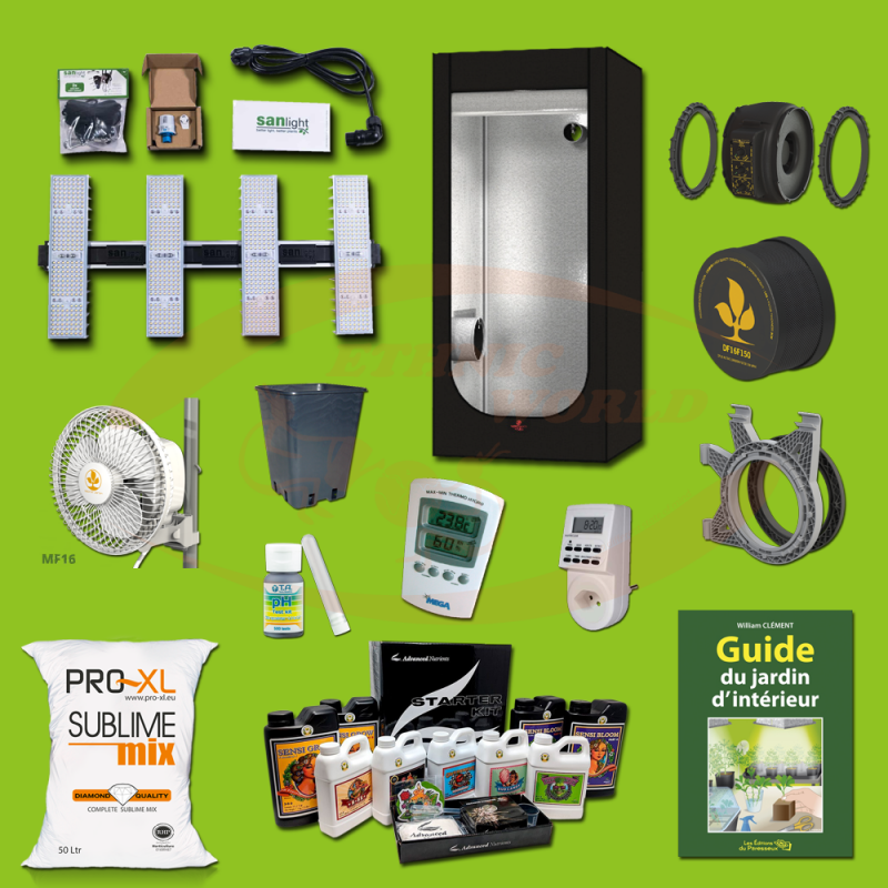 Kit Soil SANlight LED 80x80cm - Ethnic World