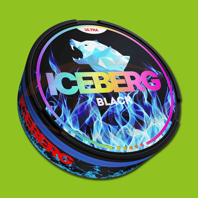 ICEBERG Snus 16g Black 50mg/g - Ethnic World