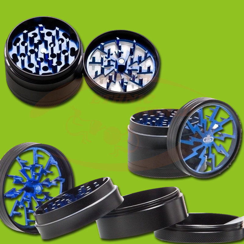 Grinder Alu GG Lightning 4 Part 63 mm - Ethnic World
