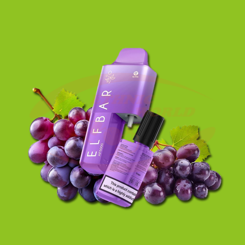 ELF BAR AF5000 Puffs 20 mg Grape - Ethnic World