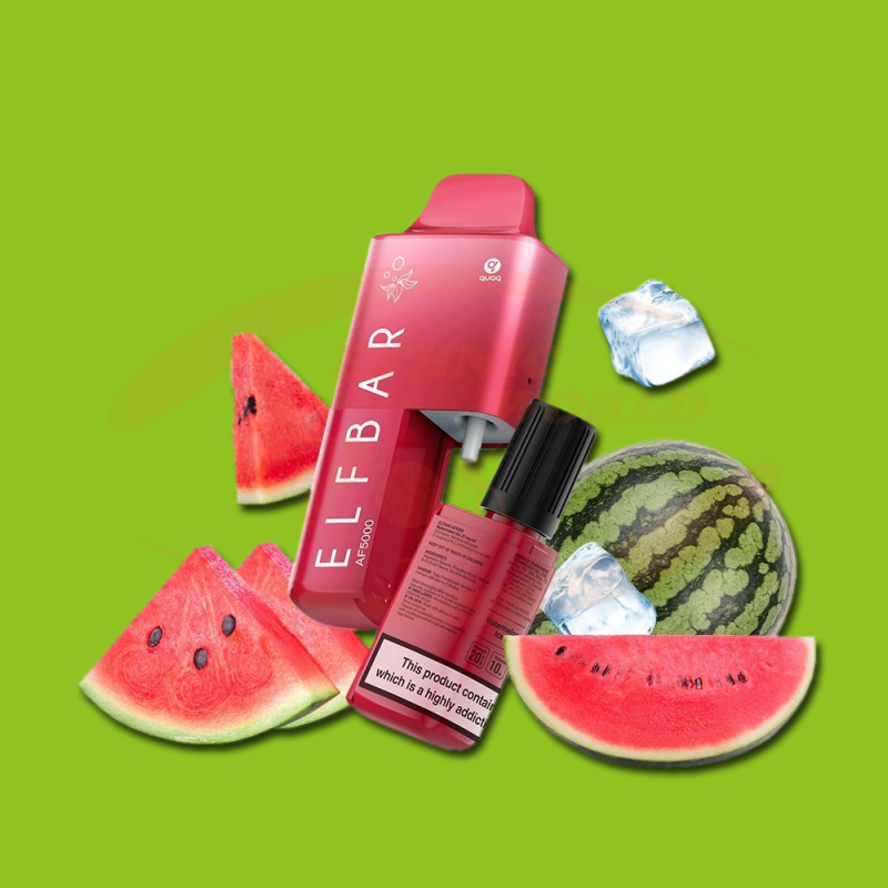 ELF BAR AF5000 Puffs 20 mg Watermelon Ice - Ethnic World